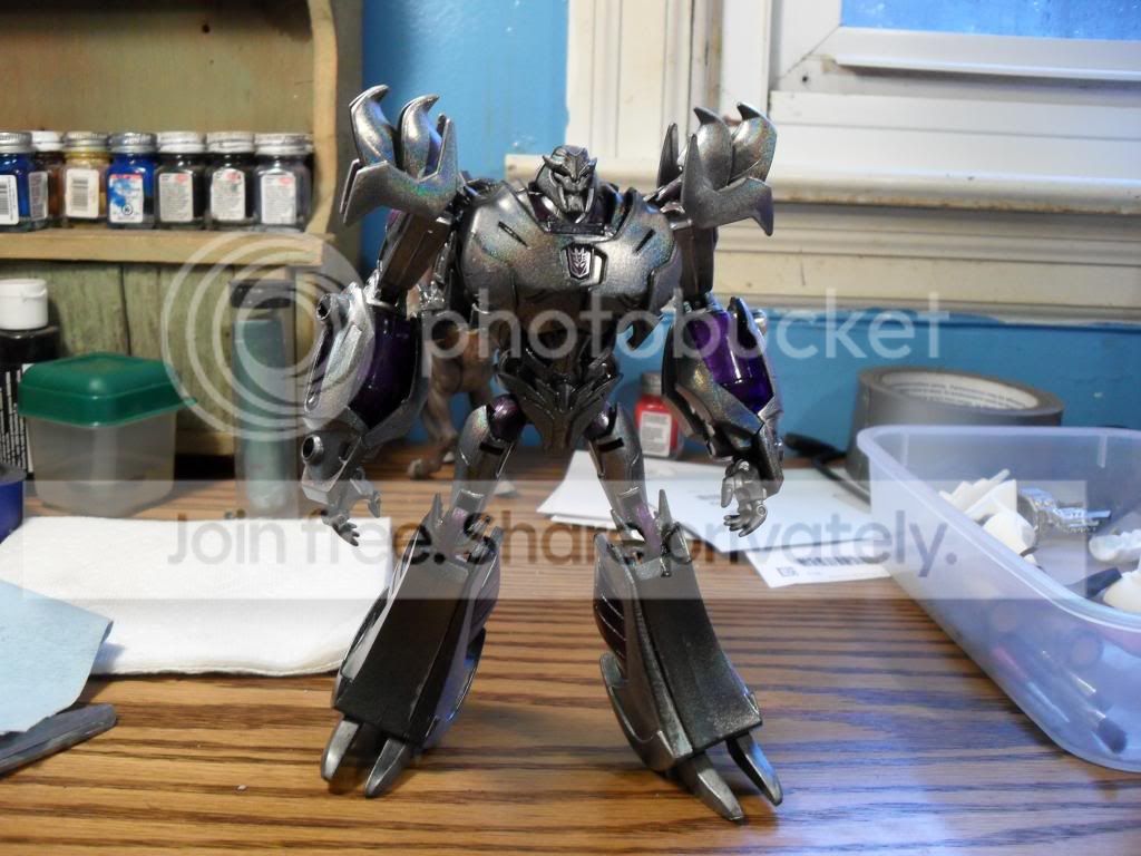Minor/Repaint: - WIP TFP Megatron | TFW2005 - The 2005 Boards