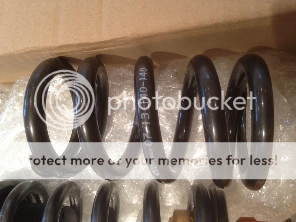 Coil over spring rate chart | RSMegane.com