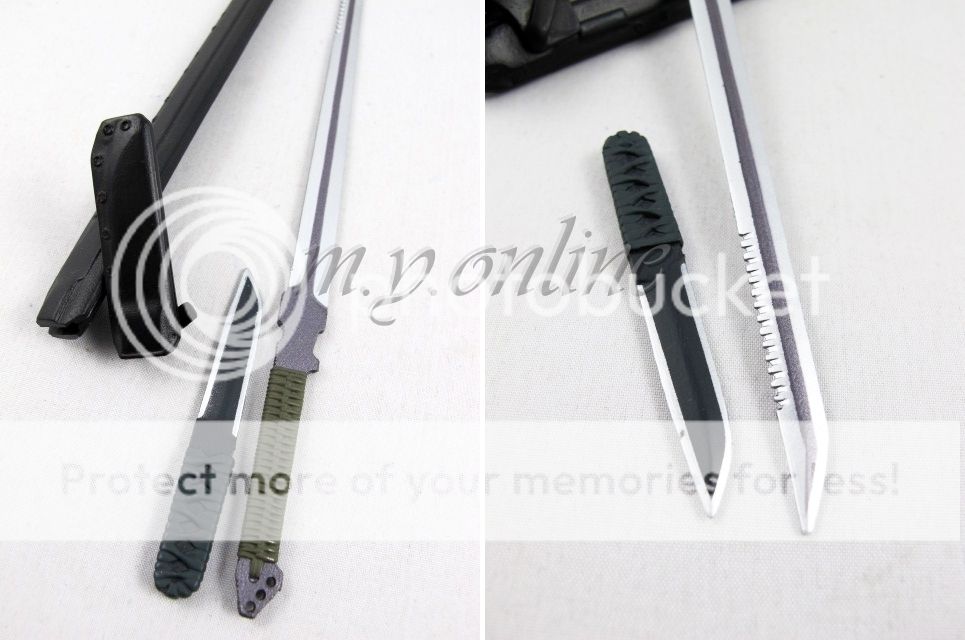 Medicom MGS4 Metal Gear Solid 4 RAIDEN 1/6 SWORD KNIFE | eBay