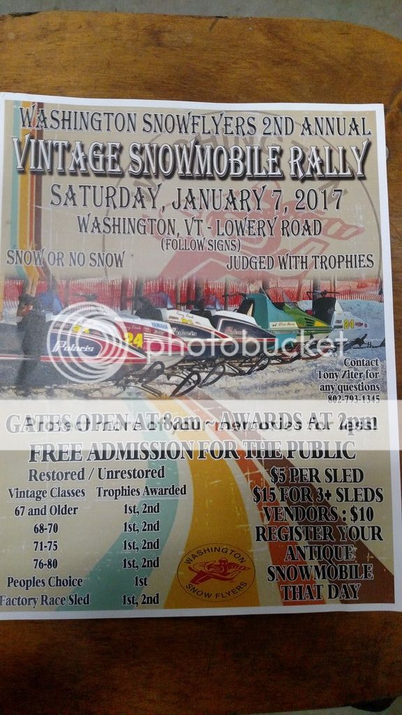 Vintage snowmobile rally by Washington Snow Flyers | Hardcore Sledder